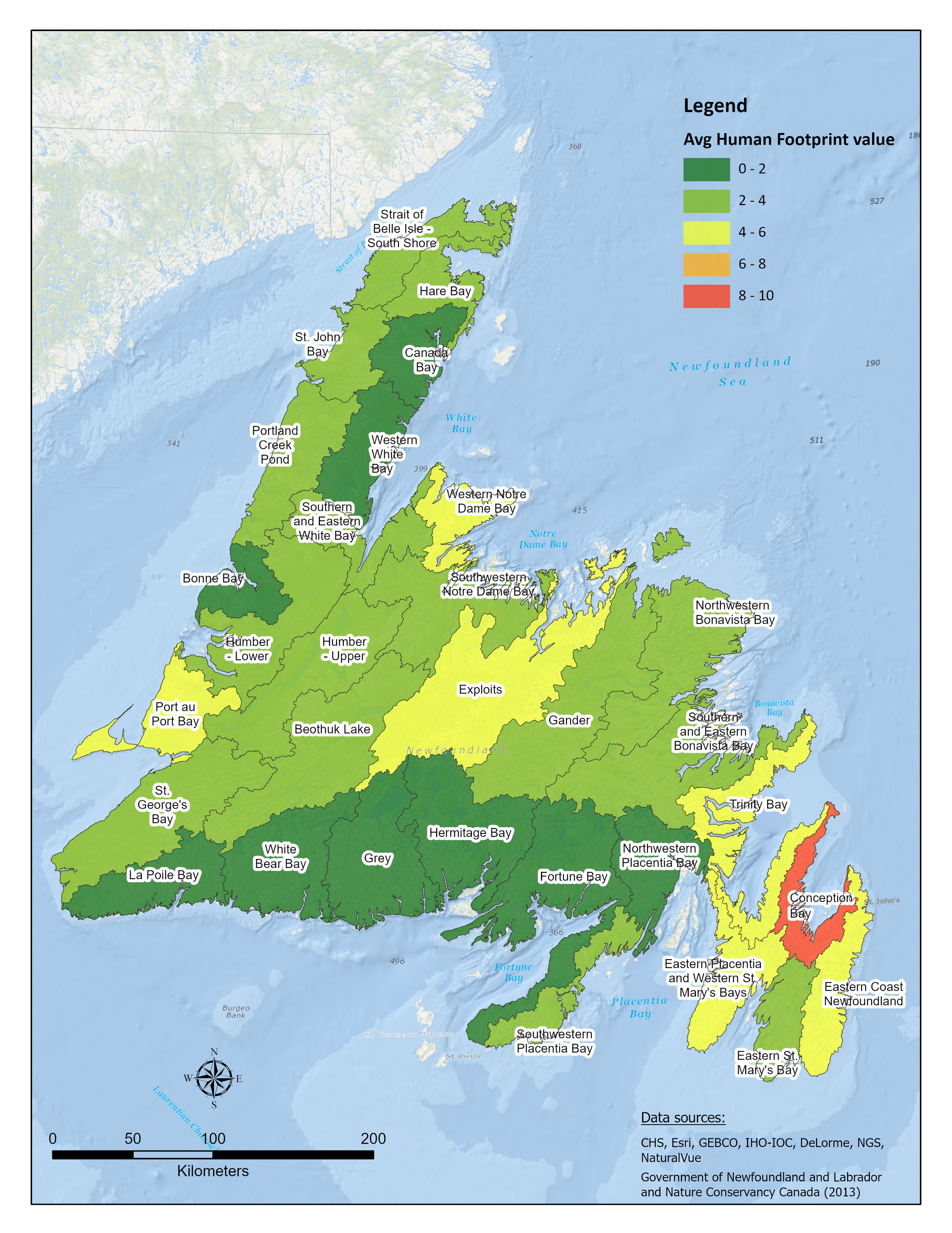 Threats to fish and fish habitat in the watersheds of Newfoundland and ...
