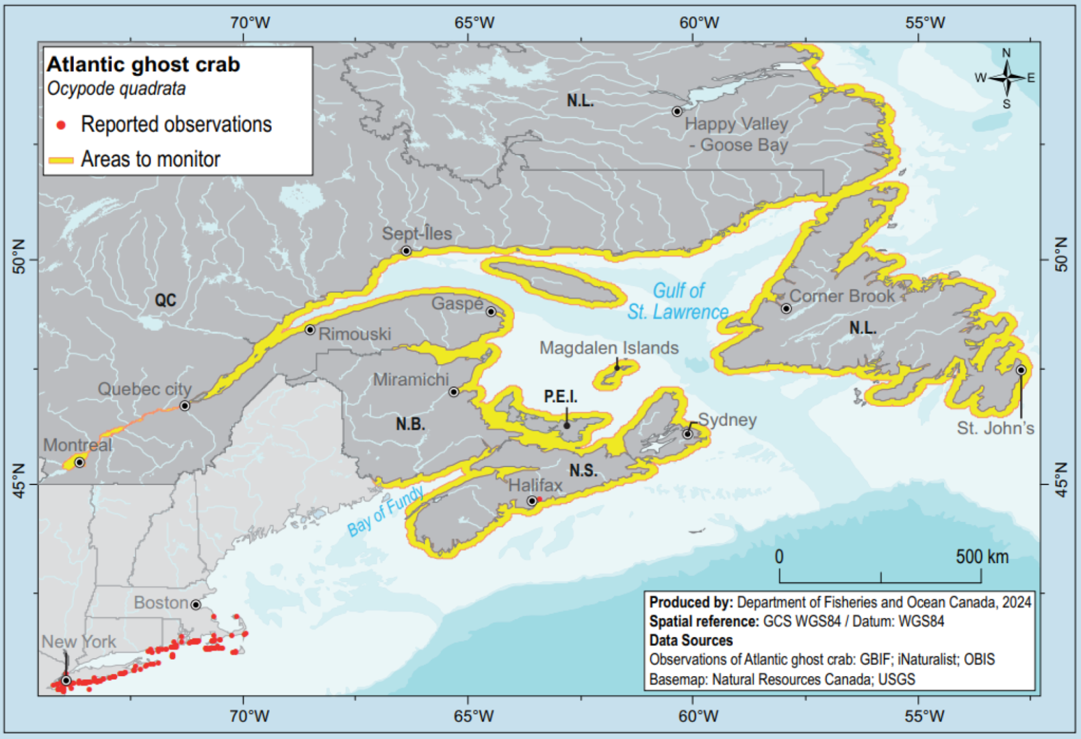 Identification guide for crabs of Eastern Canada: Wanted invaders